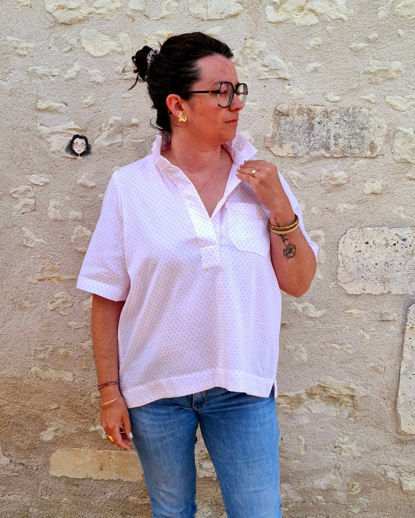 Vareuse / Blouse Brooke Femme 32-52 (Patron de couture PDF) – Laeti et Léa